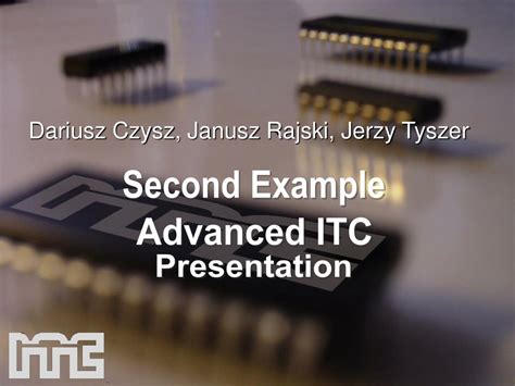 Ppt Advanced Itc Presentation Efficient Test Response Compactor Design Powerpoint