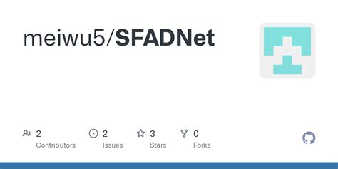Sfadnetreadmemd At Master · Meiwu5sfadnet · Github