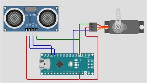diy ultrasonic sonar kit sound navigation and ranging with 180 deg