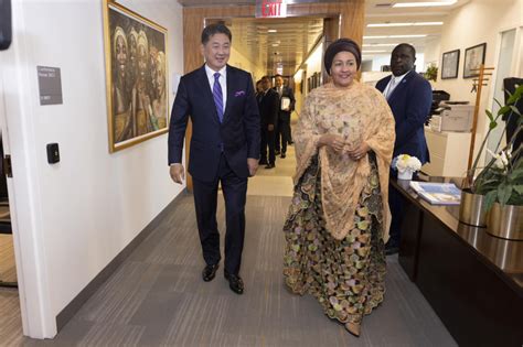 Ерөнхийлөгч У Хүрэлсүх НҮБ ын Ерөнхий нарийн бичгийн даргын орлогчтой уулзав