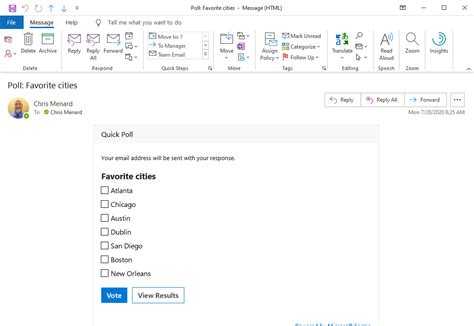 How To Create A Poll In Microsoft Office Printable Timeline Templates