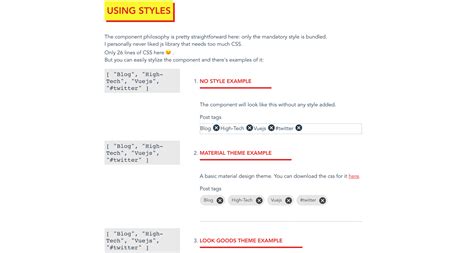 Vue Tag Selector By VueJS Expo