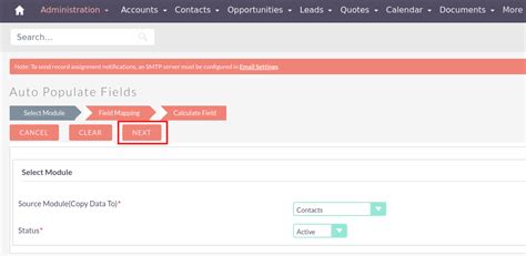 User Guide Suitecrm 8 X Auto Populate Fields
