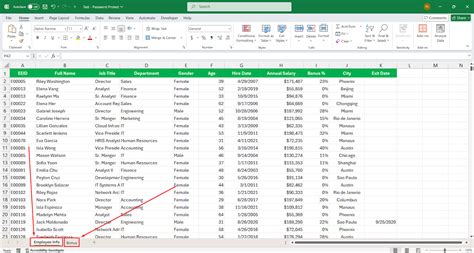 How To Password Protect An Excel File FREE Example Template