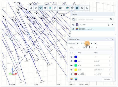 Viewing Drillhole Data In The Nexus Viewer Micromine Origin And Beyond