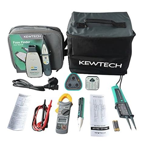 Kewtech Exclusive Kit Kit3n With Fuse Finder Socket Testers Voltstick Case And More Testermans