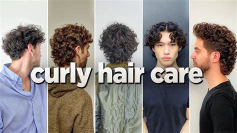 Curly Hair Care Routine Men Should Follow Everyday Youtube