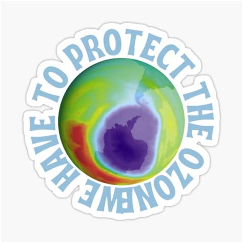 Ozone Layer Sticker For Sale By Reyadrrj Redbubble