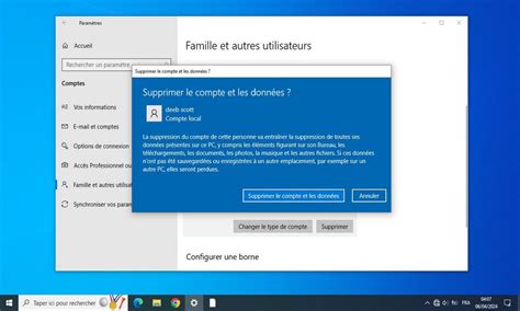 Supprimer Un Compte Utilisateur Dans Windows 10 Info24android
