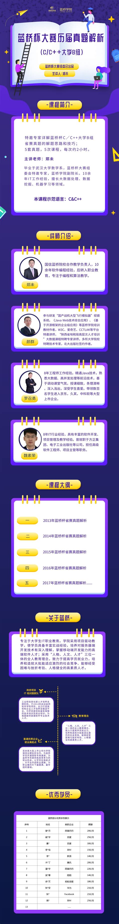 蓝桥杯13 18年真题解析（candc 大学 B 组）蓝桥杯 蓝桥云课