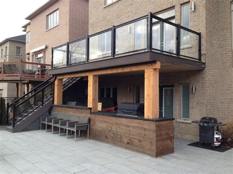 Deck Glass Railing Ideas Thornhill Gta Railings