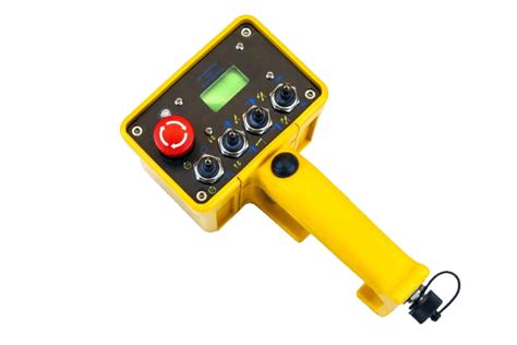 T Pistol Grip Tethered Remote Control Anderson Controls