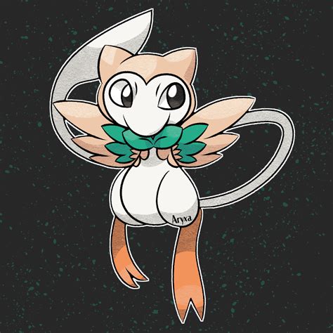 Mew Rowlet [oc] R Pokemonart