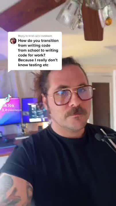 👋 Joe Karlsson On Linkedin Q How Do You Transition From Writing Code For School To Writing