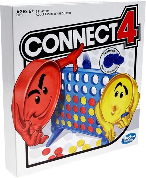 boost skills with hasbro connect 4 strategy game
