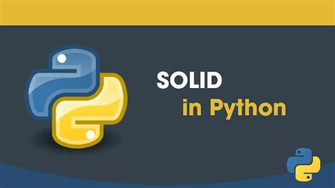Understanding Solid Principles With Python A Beginners Guide By Manishankar Jaiswal Medium