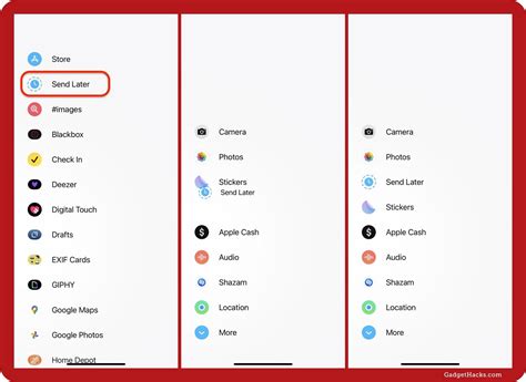how to schedule messages to send later automatically using imessage