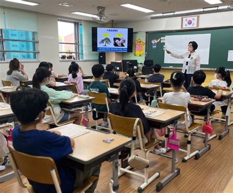 고양 지축초등학교 우리는 선비처럼 자라요 학생 인성 교육 시행