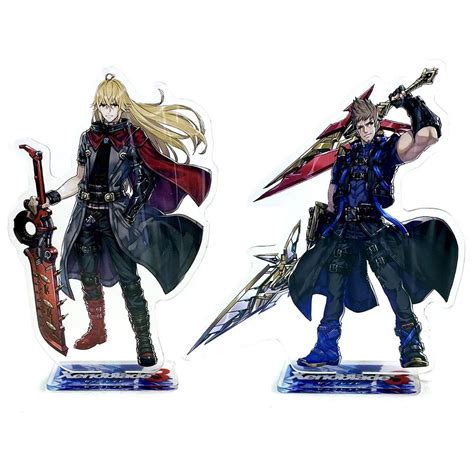 Xenoblade Chronicles 3 Future Redeemed Shulk และ Rex อะคริลิครูปสําหรับ