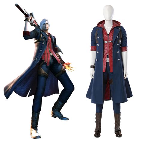 Halloweez Devil May Cry 4 Nero Full Cosplay Costume Set Official