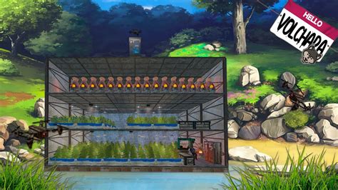 Самая топовая ферма за всю историю раста! Зарейдил огромный бункер с ...