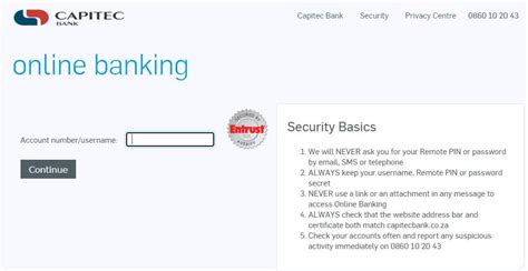 Capitec Online Banking Login Without App
