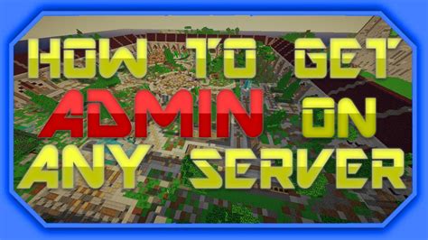 How To Become A ADMIN On ANY Server YouTube