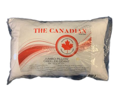 Jumbo Size The Canadian Soft Pillow Mysleep Furniture