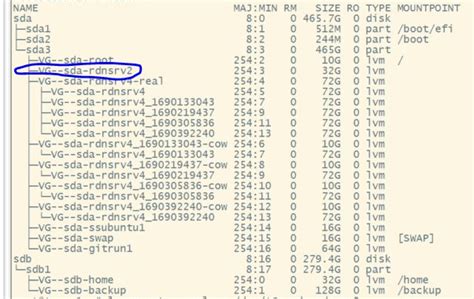 Linux LVM LV Disk Replacement Using Backup Up Disk Image Unix Linux Stack Exchange