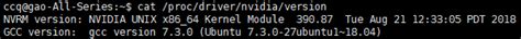 nvidia smi返回错误信息‘failed to initialize nvml driver library version