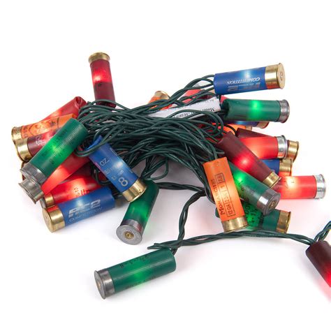 Shotgun Shell Christmas Lights