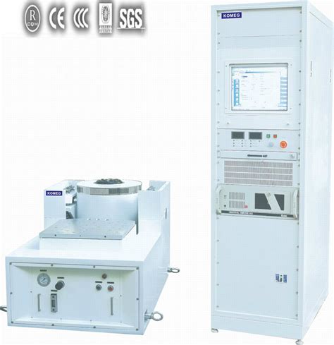 Electromagnetic High Frequency Vibration Testing Machine Evt A Vibration Chamber And