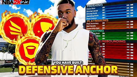 New Defensive Anchor Build On Nba 2k23 New And Old Gen Youtube