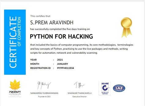 Python Hacking Pythonprogramming Pythonforhacking Prem Aravindh