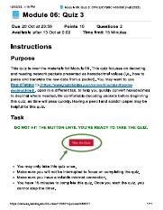 Module Quiz Decoding Network Packets Course Hero