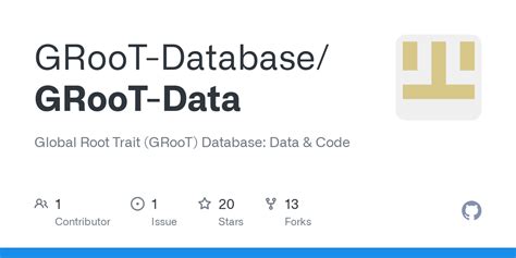 github groot database groot data global root trait groot database data and code