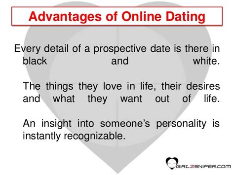 What Are Some Advantages And Disadvantages Of Online Dating Datereg