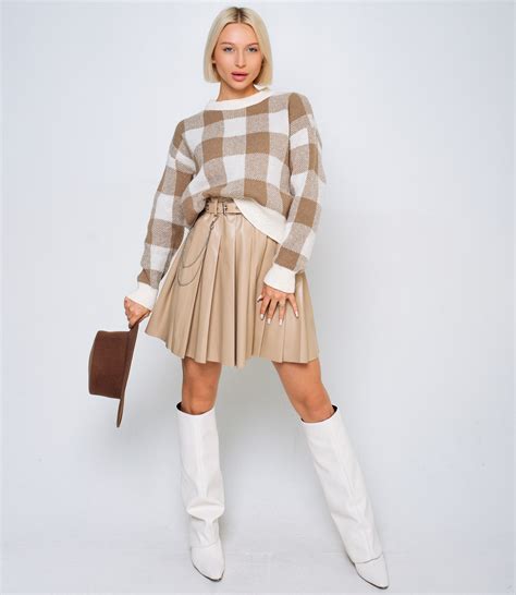 Свитер КТ22221 цвет бежевый купить женские свитеры оптом