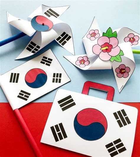 태극기 만들기 가방 팝업북 깃발 바람개비 미술 활동 호국보훈 현충일 광복절 삼일절 네이버 블로그