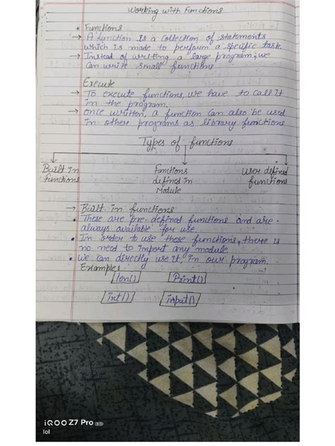 Class 12 Cs Working With Functions Pdf