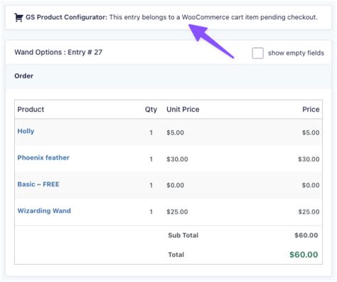 Gravity Shop Product Configurator Gravity Wiz