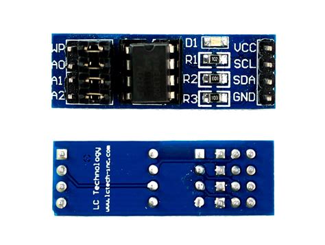 módulo de memória eeprom at24c256 usinainfo