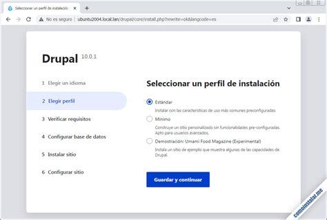 cómo instalar drupal en ubuntu 20 04 ️ [2024] paso a paso