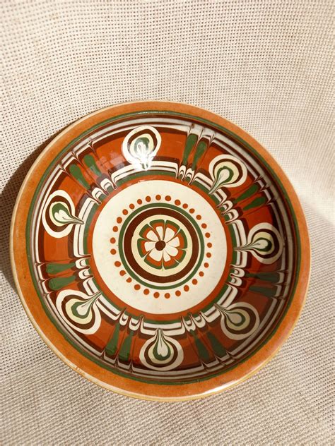 Миска васильківська майоліка кераміка глиняна українська 215 грн Предмети мистецтва Київ на Olx