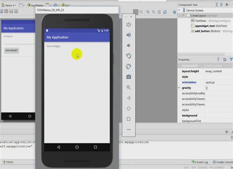 Android Widget Home Screen And Lockscreen