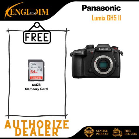 Panasonic Lumix Gh5 Ii Mirrorless Camera Body Only Shopee Malaysia