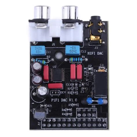 16 32bits 384khz Hifi Dac Audio Sound Card Module I2s Interface For