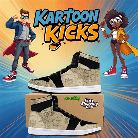 Lotr Map Custom Uni Sex Anime Fantasy High Tops Anime Sneakers Japan Fashion Etsy