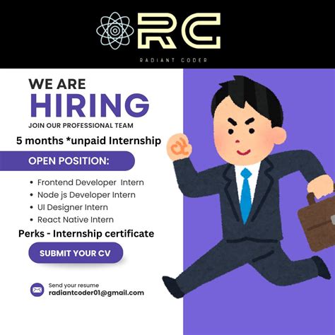 We Are Hiring 🙌 😀 Radiant Coder