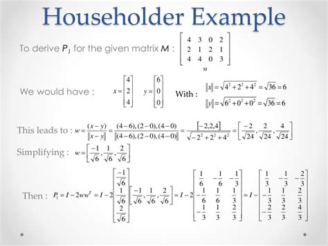 Ppt Iterative Improvement Of A Solution To Linear Equations